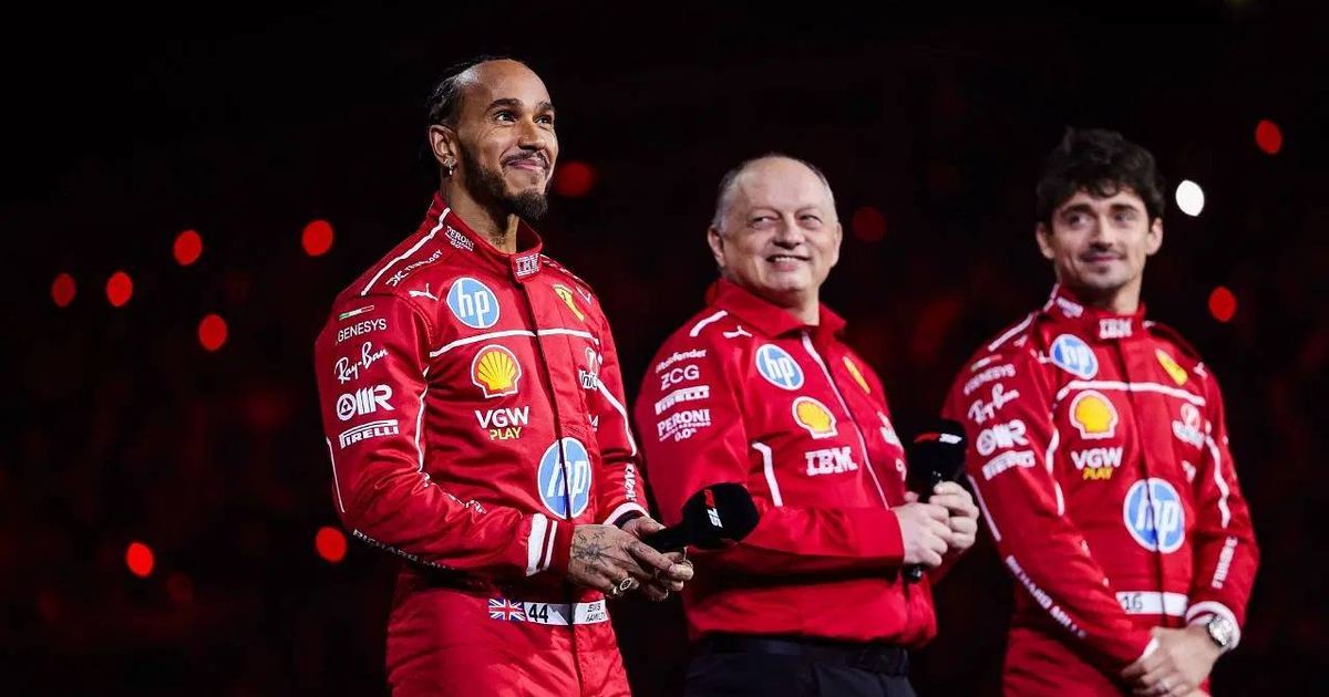 Ferrari Unveils Bold New Race Suits for Hamilton & Leclerc | F1Highlights